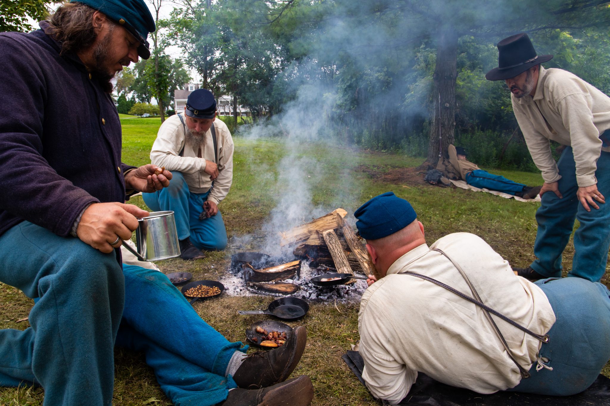 Historic Encampments | Heritage Hill State Historical Park